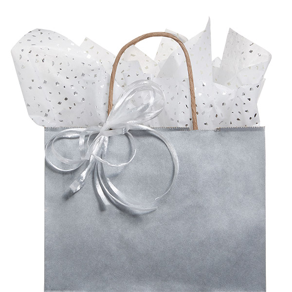 Silver Hot Stamp Confetti Tissue Paper 200 ~ 20x30" sheets | Nashville ...