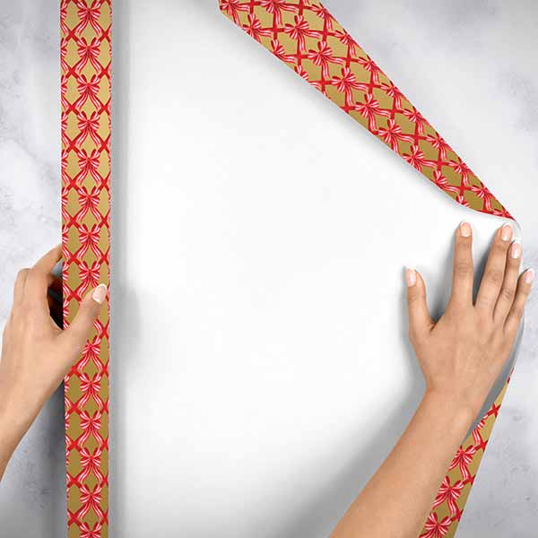 Glamorous Bows Wrapping Paper, 30"x208', Quarter Ream Roll | Nashville ...
