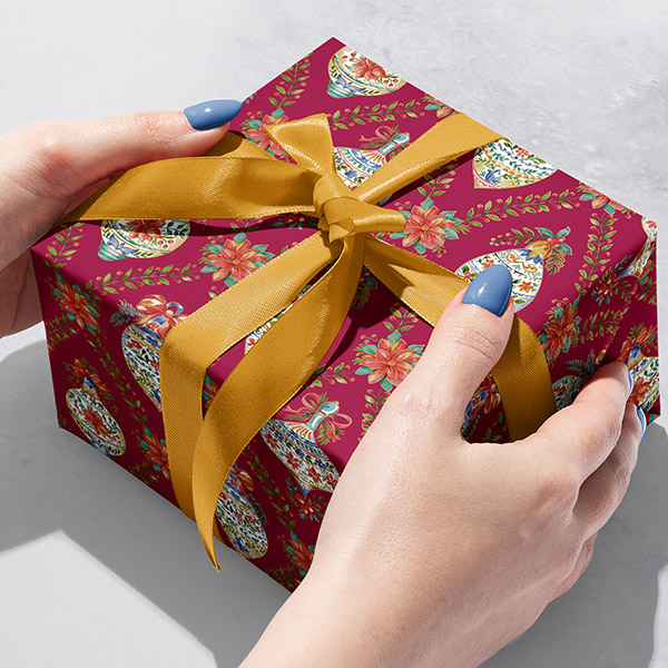 Ornamental Wrapping Paper, 24"x833', Full Ream Roll | Nashville Wraps
