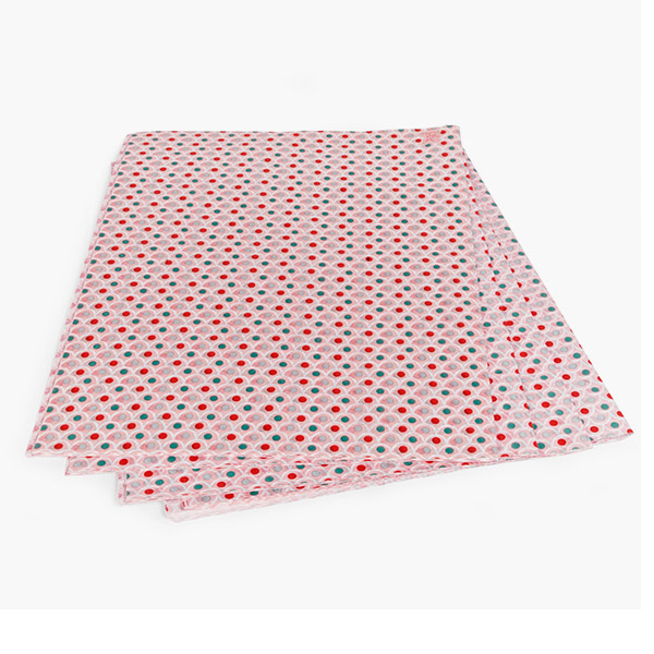 Scalloped Dots Tissue Paper, 20x30", Bulk 240 Sheet Pack | Nashville Wraps