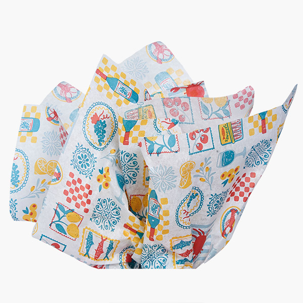 Mediterranean Market Tissue Paper, 20x30", Bulk 240 Sheet Pack ...